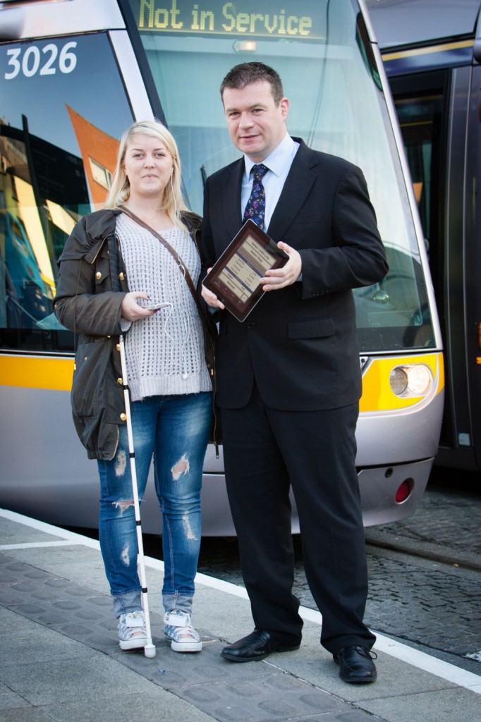 New Luas App for People with Vision Impairments
