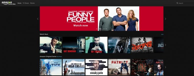 Amazon Prime Video Expands Choice of TV Shows in Ireland